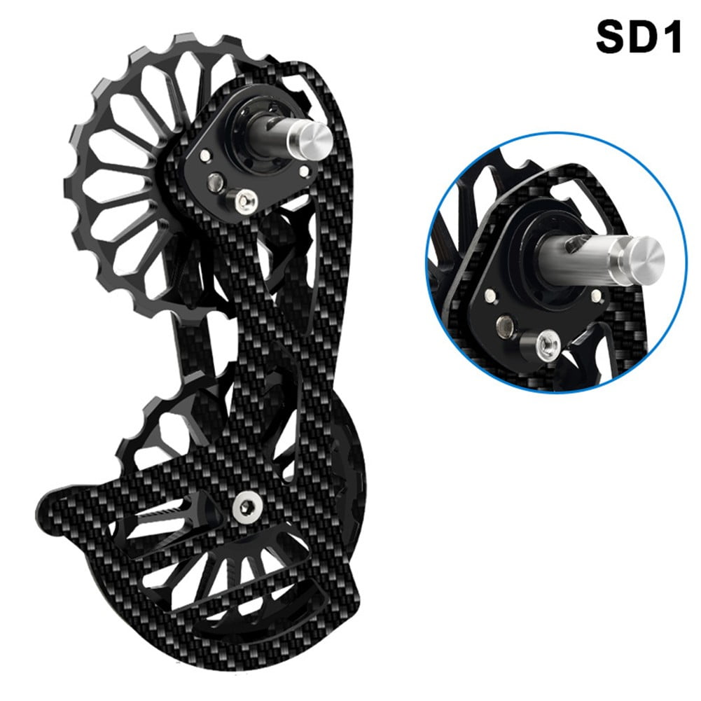 Road Bike Carbon Fiber Guide Wheel 5800 6000 7000 8000 9000 After The ...