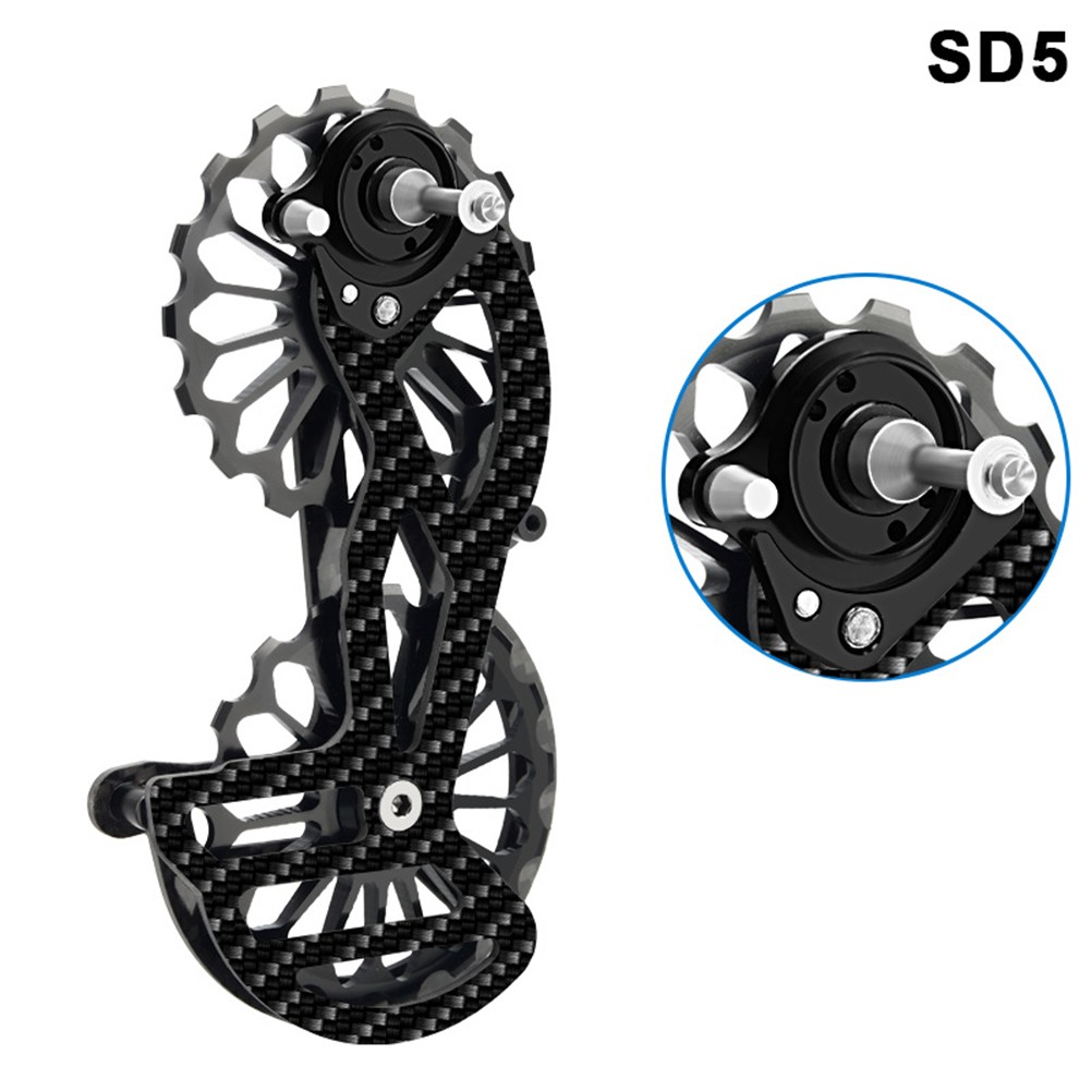 Road Bike Carbon Fiber Guide Wheel 5800 6000 7000 8000 9000 After The ...