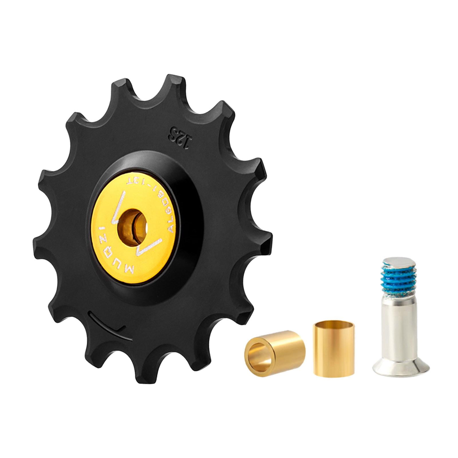 Road Bike Ceramic Pulley Aluminum Alloy Rear Derailleur Guide Cycling ...