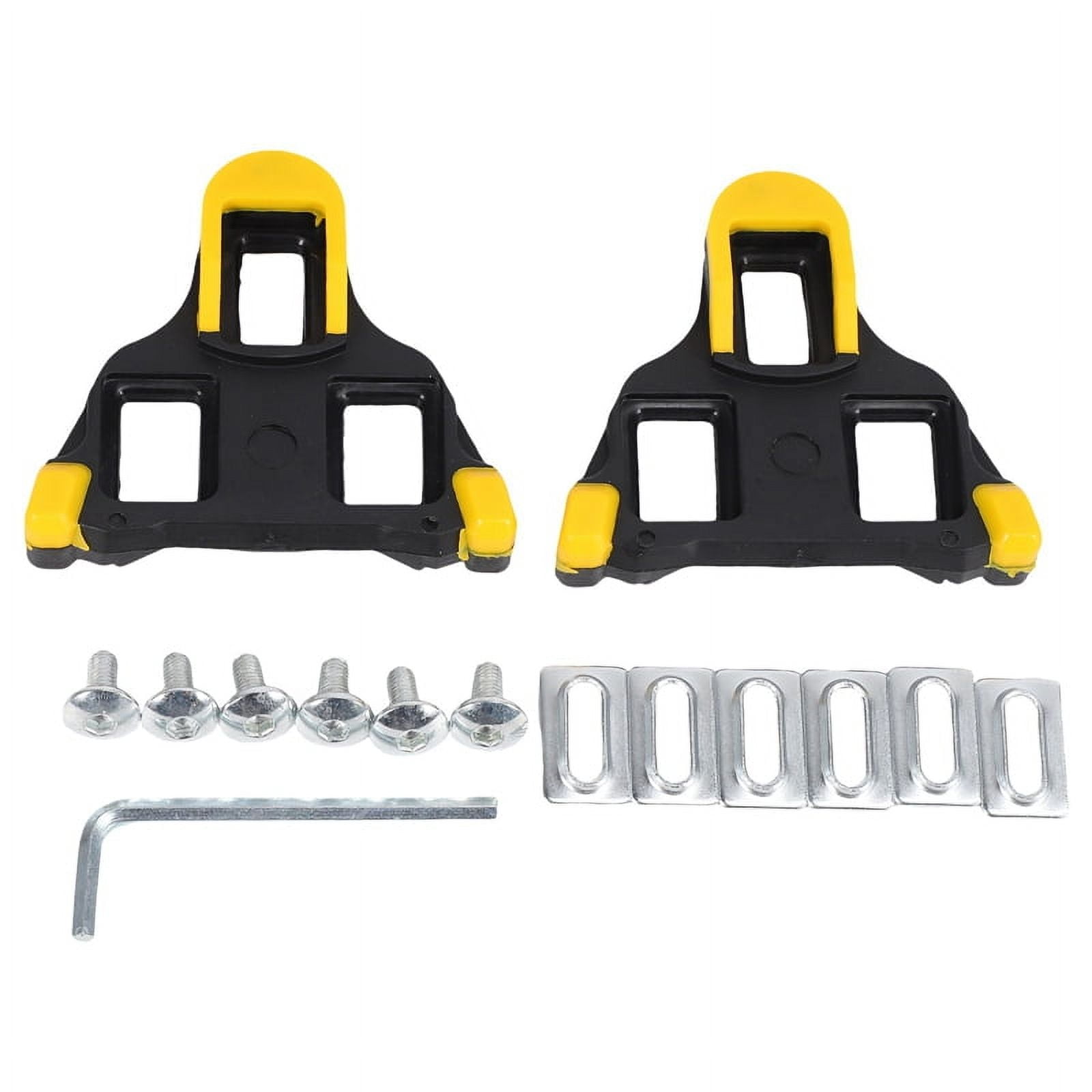 Road Bike Cleats 6 Degree Float Self-Locking Cycling Pedals Cleat for ...
