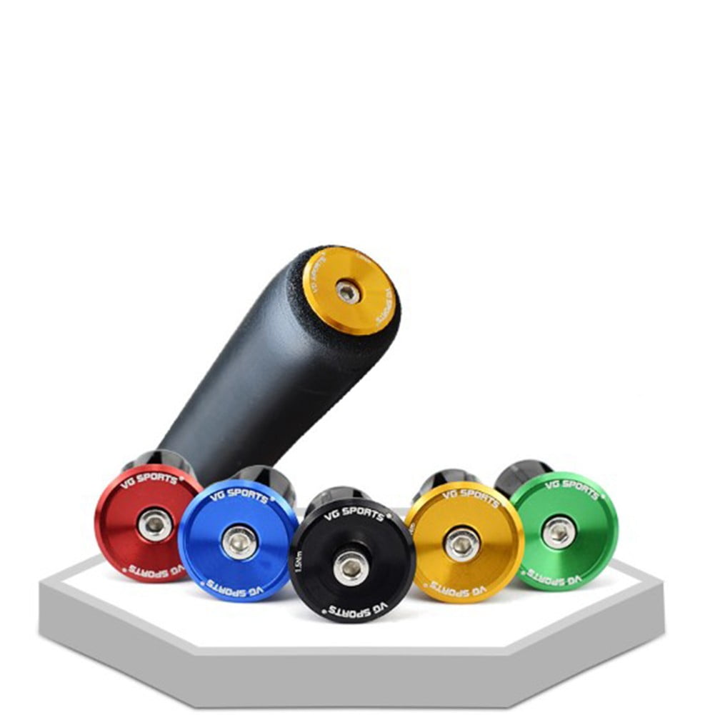 Road Bike Handlebar Grips End Cap Racing Cycling Handle Bar Plug- Road ...