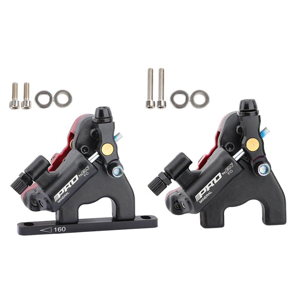 Road Bike Mechanical Line Pulling Hydraulic Disc Brake Flat Mount Caliper - Walmart.com