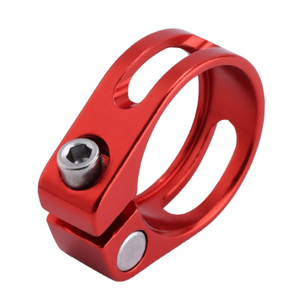 Road Bike Seat Post Clamp Seatpost Collar Aluminum Alloys Bicycles Seat ...