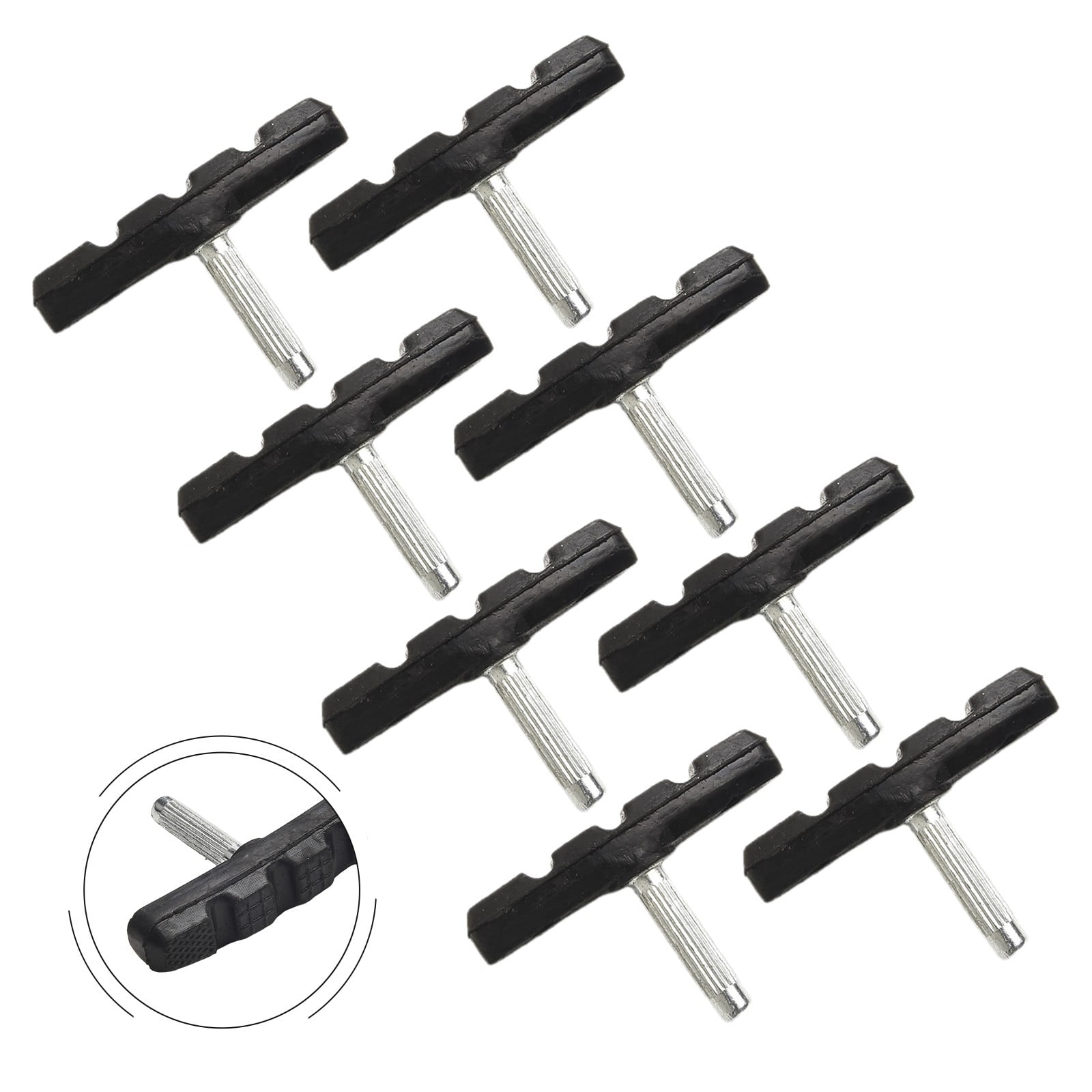 Road Bikes Brakes for Pads Block 70MM T Blocks Bicycle V-Brake Shoes ...