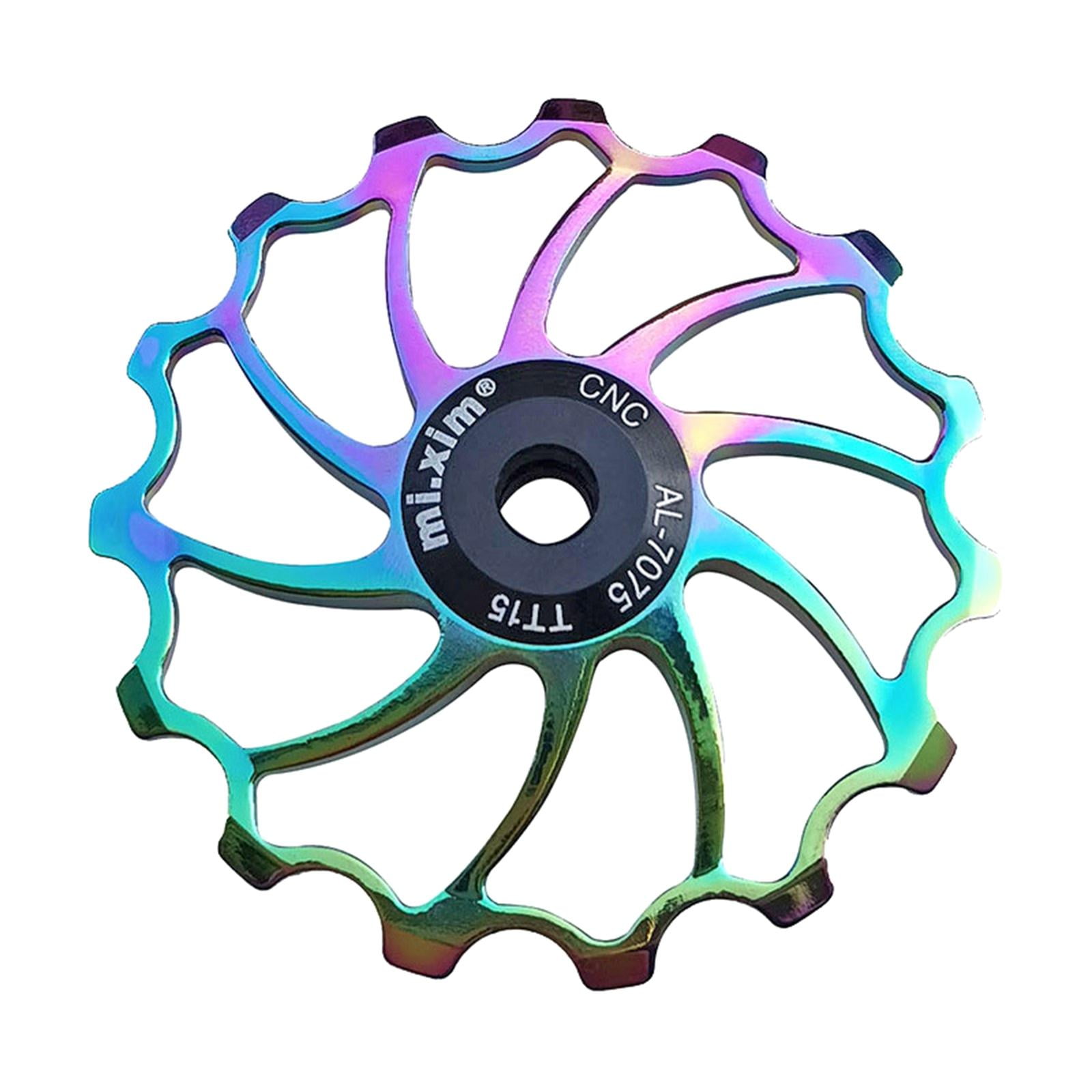 Road Bikes Ceramic Pulley Rear Derailleur 15T Bearing Jockey Wheel ...