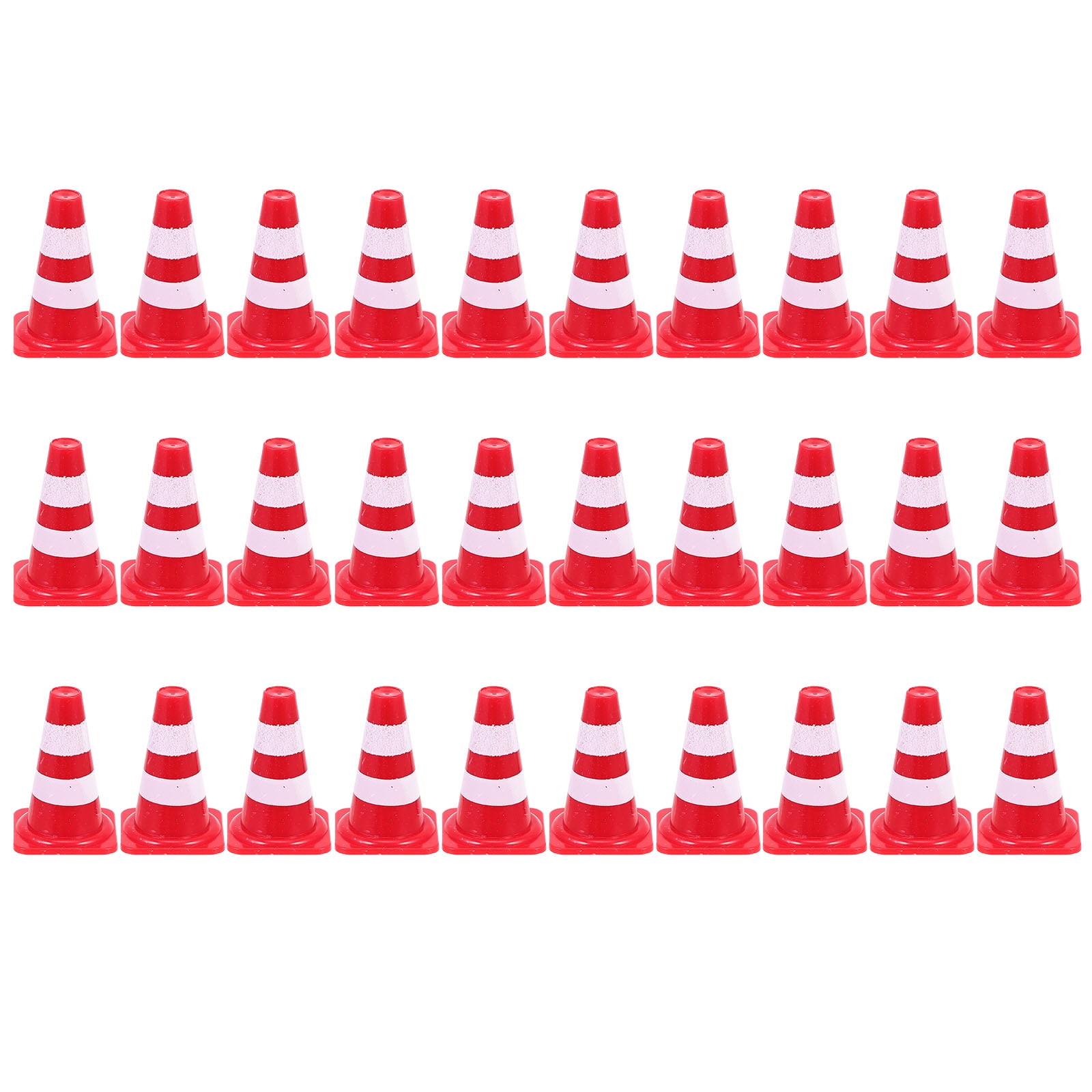 Road Cones,30Pcs Kids Delicate Road Cones Kindergarten Teaching Aids ...