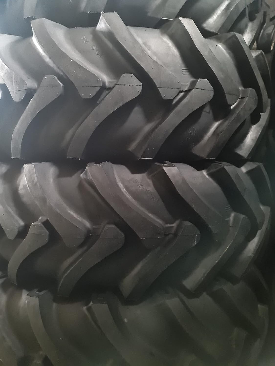 Road Crew Industrial Tractor 16.9-24 12PR R1 Rear Backhoe Tire Set (2 ...
