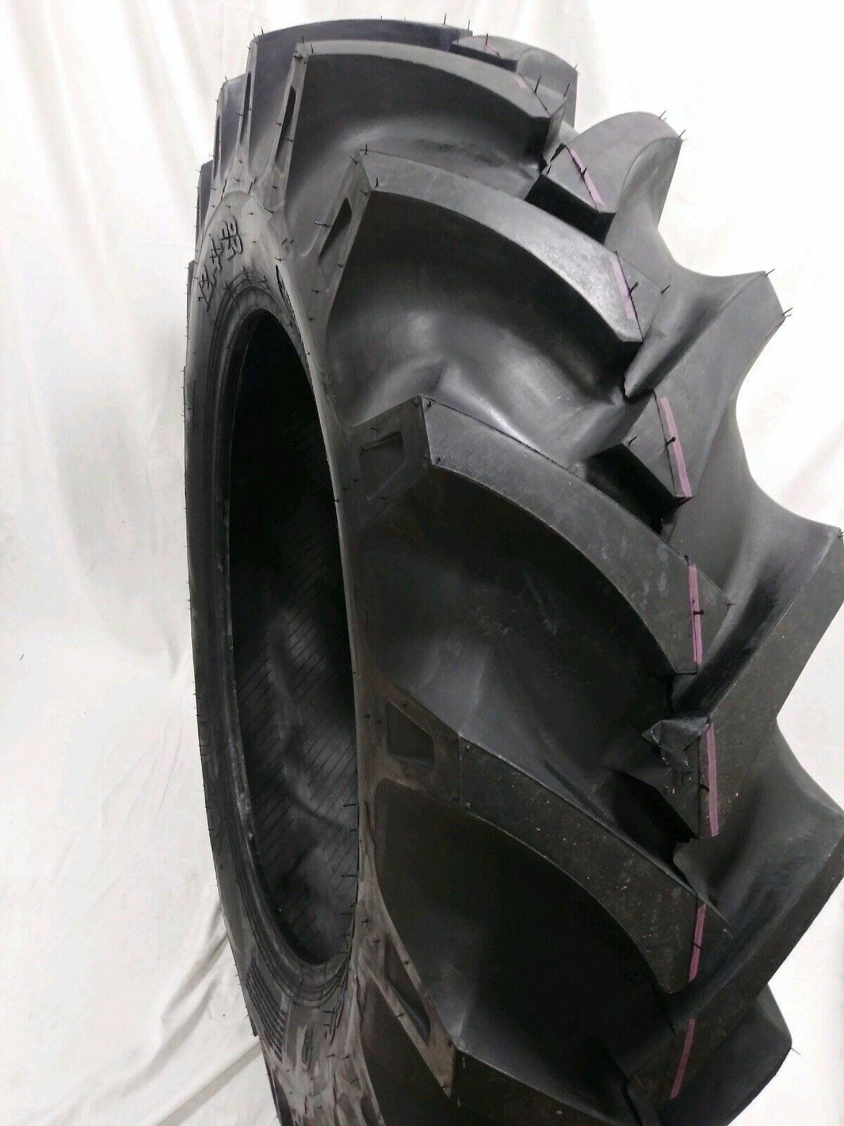 (2 Tires + 2 Tubes) 13.6x28 10 Ply Road Crew Tractor Tires 13628 R1 ...