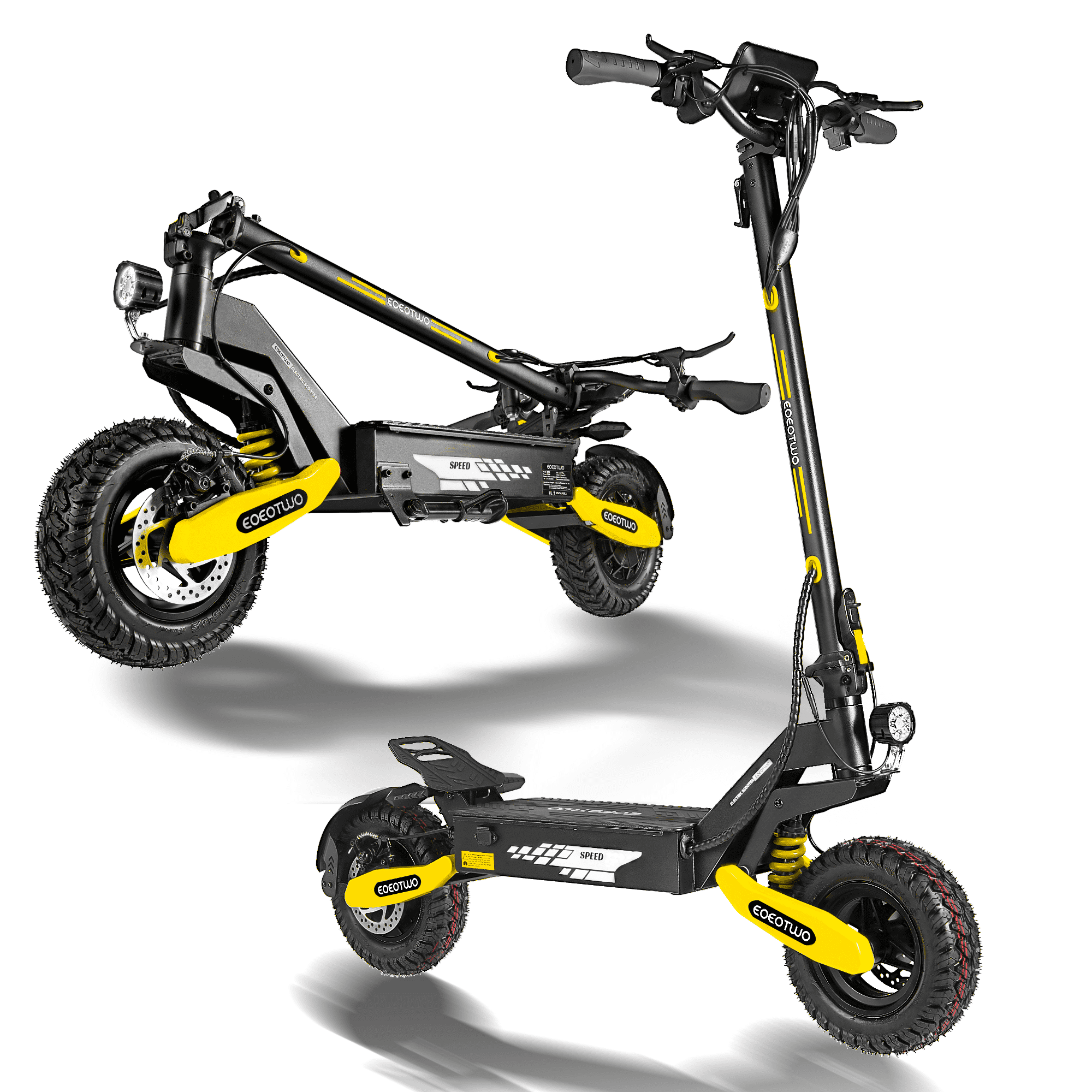 Off Road Electric Scooter for Adults, 1200W Motor Fast E Scooter, Up to ...