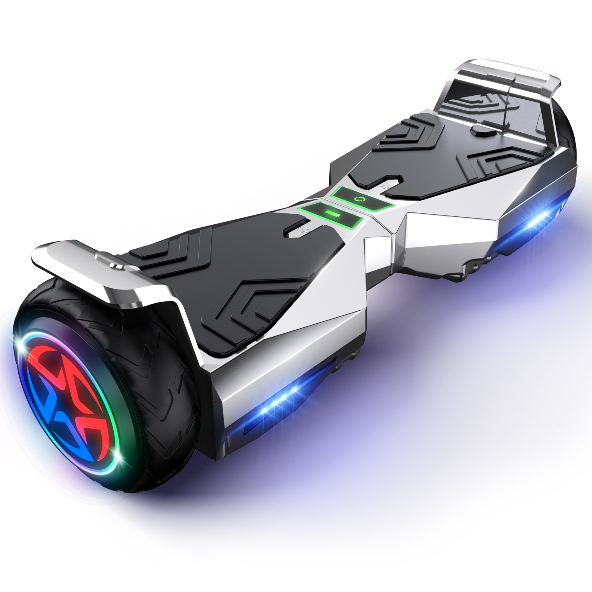 Off Road Electric Scooter with LED Lights & 400W Motor, Tcdjtc Hover ...