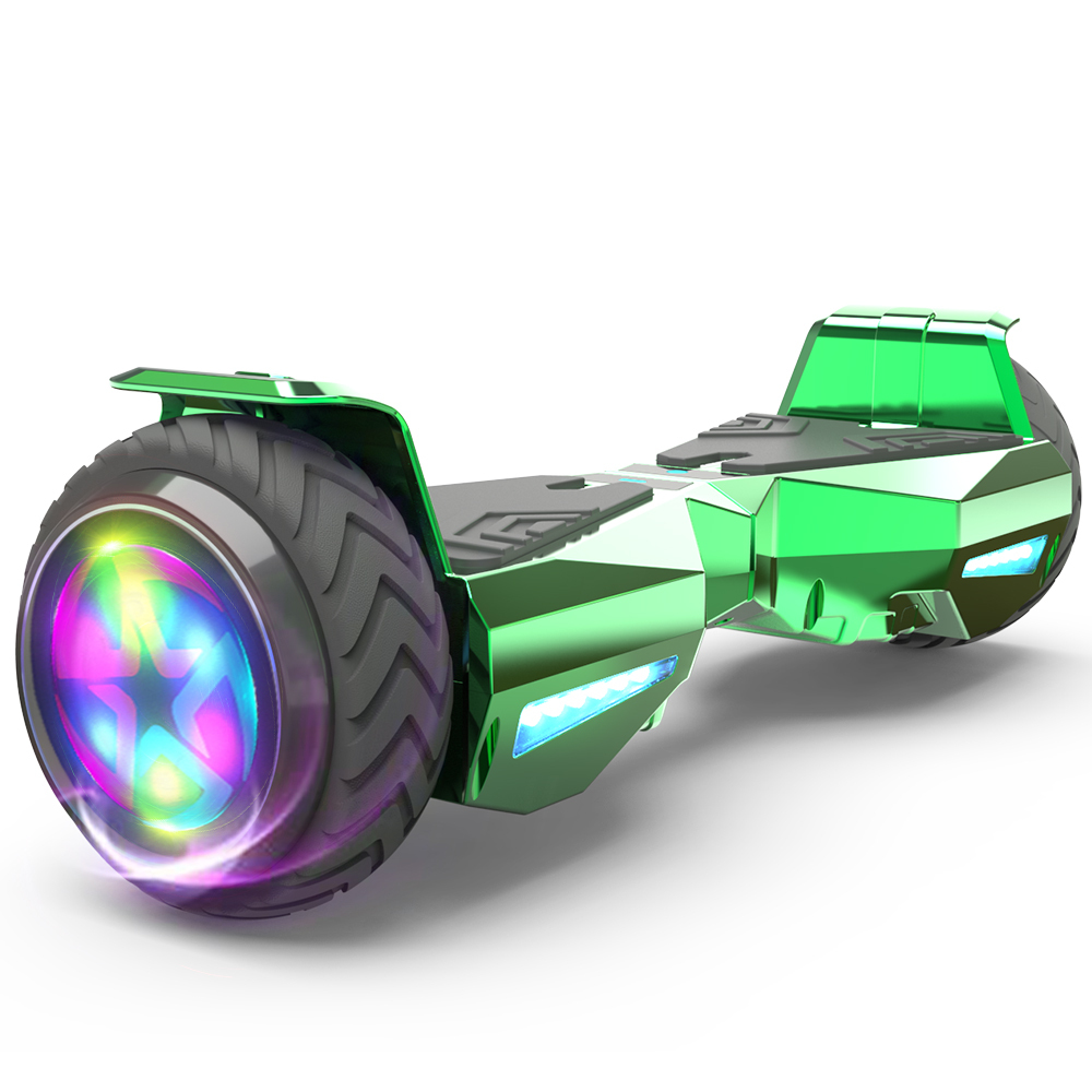 Off Road Electric Scooter with LED Lights & 400W Motor, Tcdjtc Hover ...