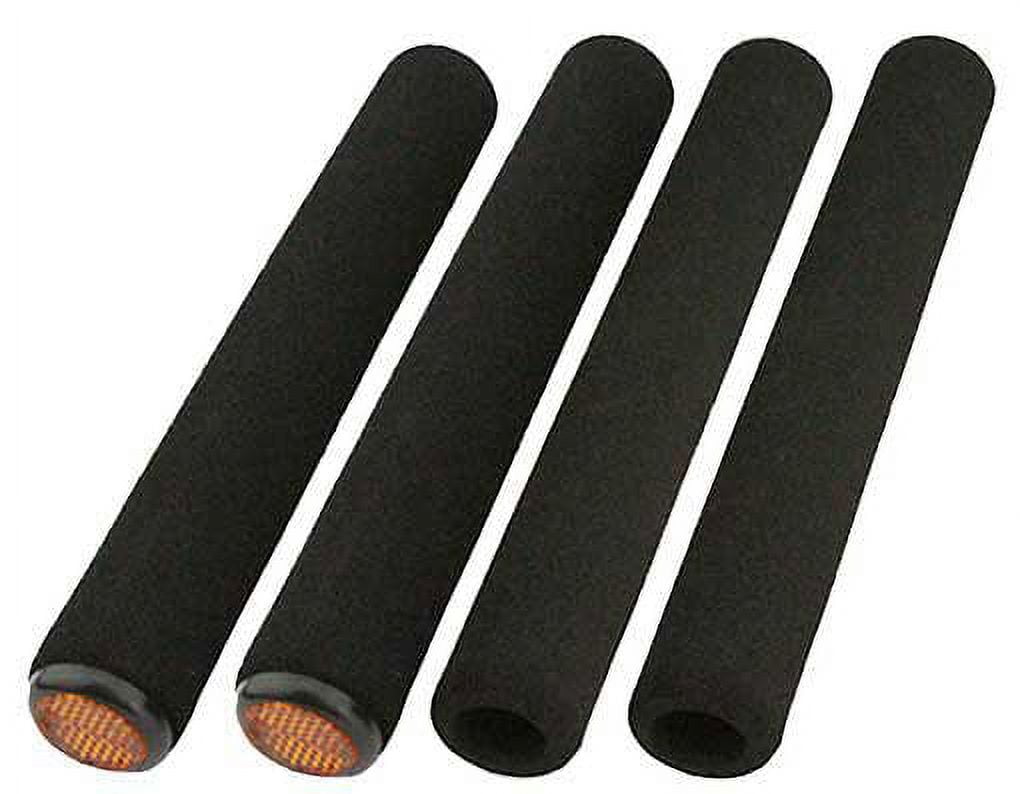 Road Foam Grips 4-Piece Set Black. Bike grips, bicycle grips, lowrider ...