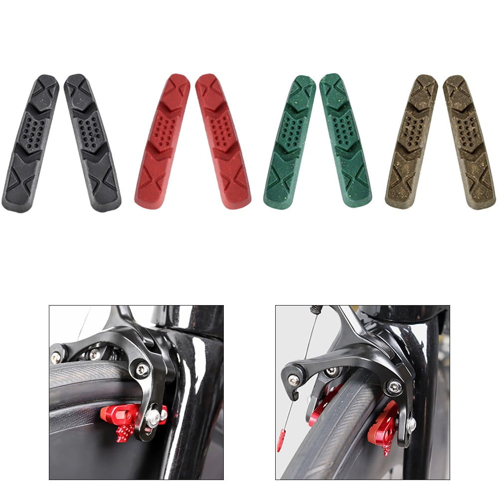 Road Folding Bicycle Drawer-Type Carbon Fiber Rim C Clamp Brake Rubber ...
