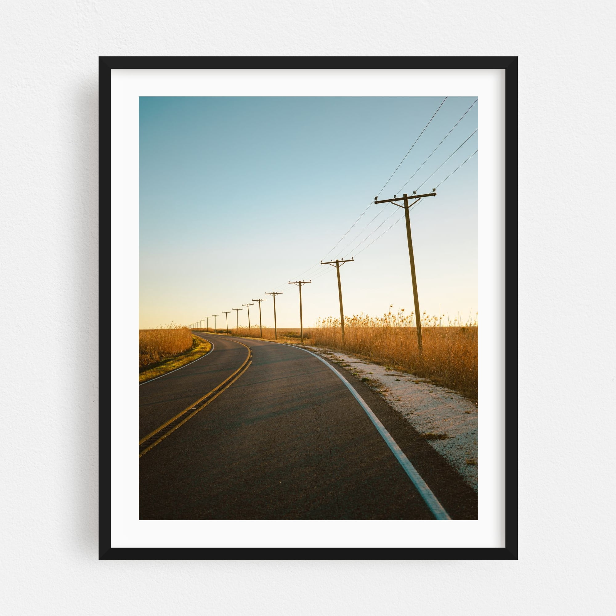 Road to Holly Beach - Holly Beach Louisiana Photography Rural Landscape ...