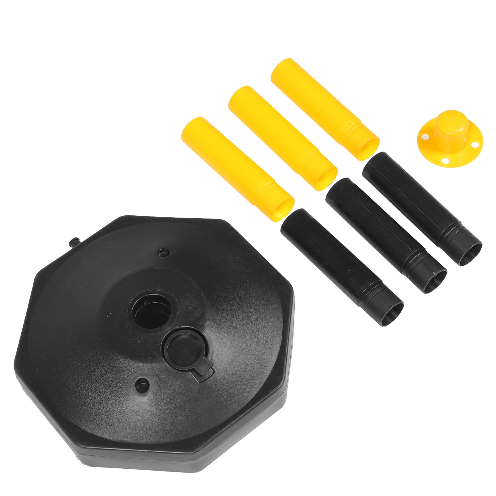 Road Isolation Pile Plastic Crossing Sign Yellow Construction Cone ...