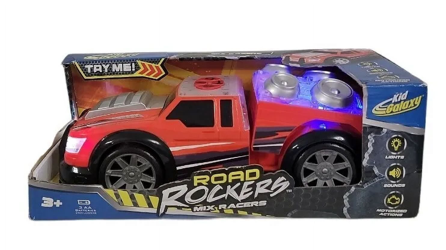 Road ROCKERS Mix Racers Low Rider Red Truck Car Lights Sounds Motorized ...