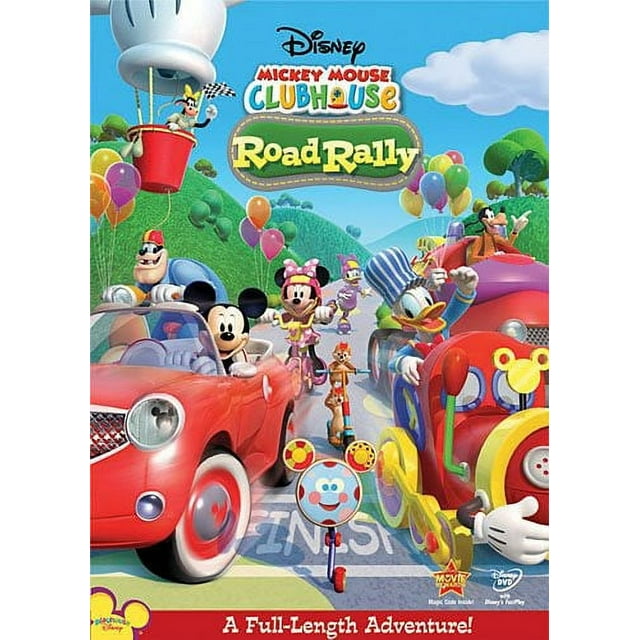Disney's Road Rally: Mickey's Racing Adventure Movie (DVD) - Walmart.com