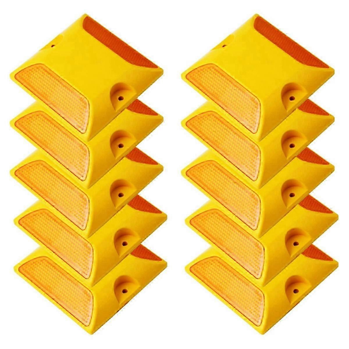 Road Reflective Marker , Double Side Reflective Pavement Marker Plastic ...