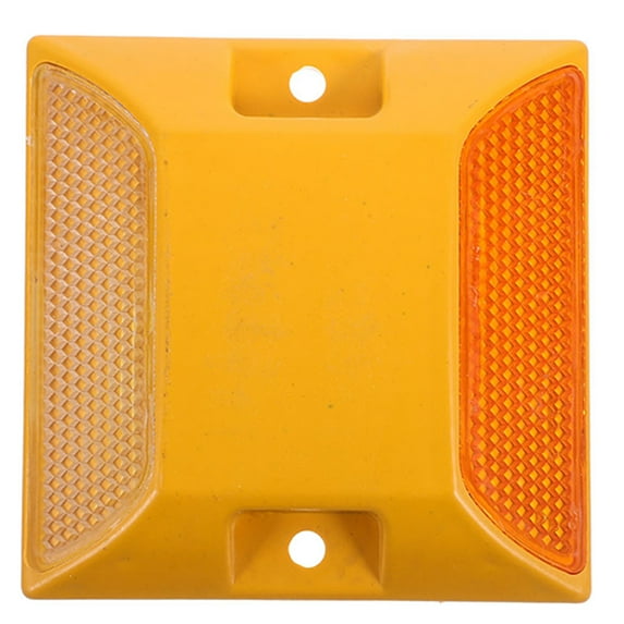 FONDOTIN Driveway Markers Reflectors Yellow Construction Sites Traffic ...