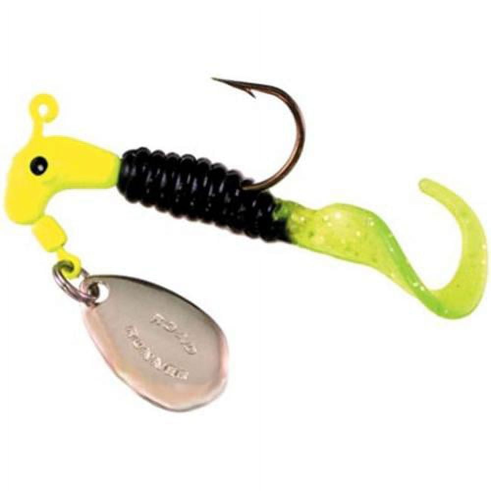 Road Runner 1602-030 Curly Tail Jig With Spinner 1/16 oz - Walmart.com
