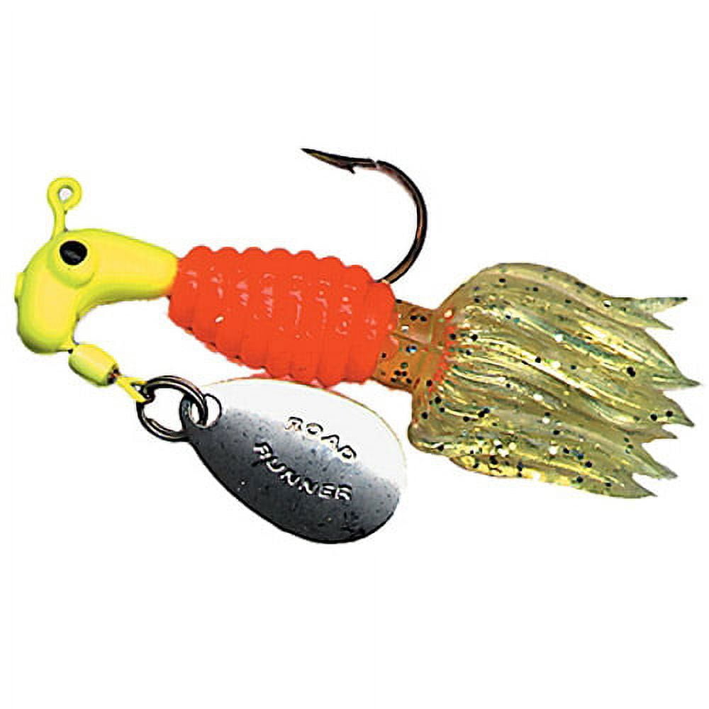 Road Runner 1802-066 Crappie Thunder Jig With Spinner 1/16 oz - Walmart.com