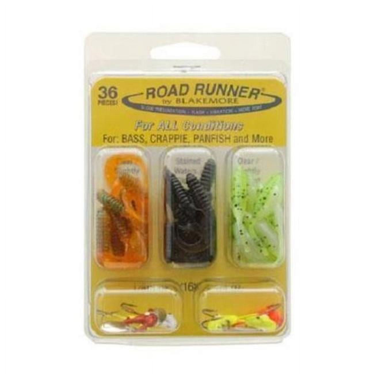 Road Runner 36 Piece Underspin Fishing Lure Kit - Walmart.com