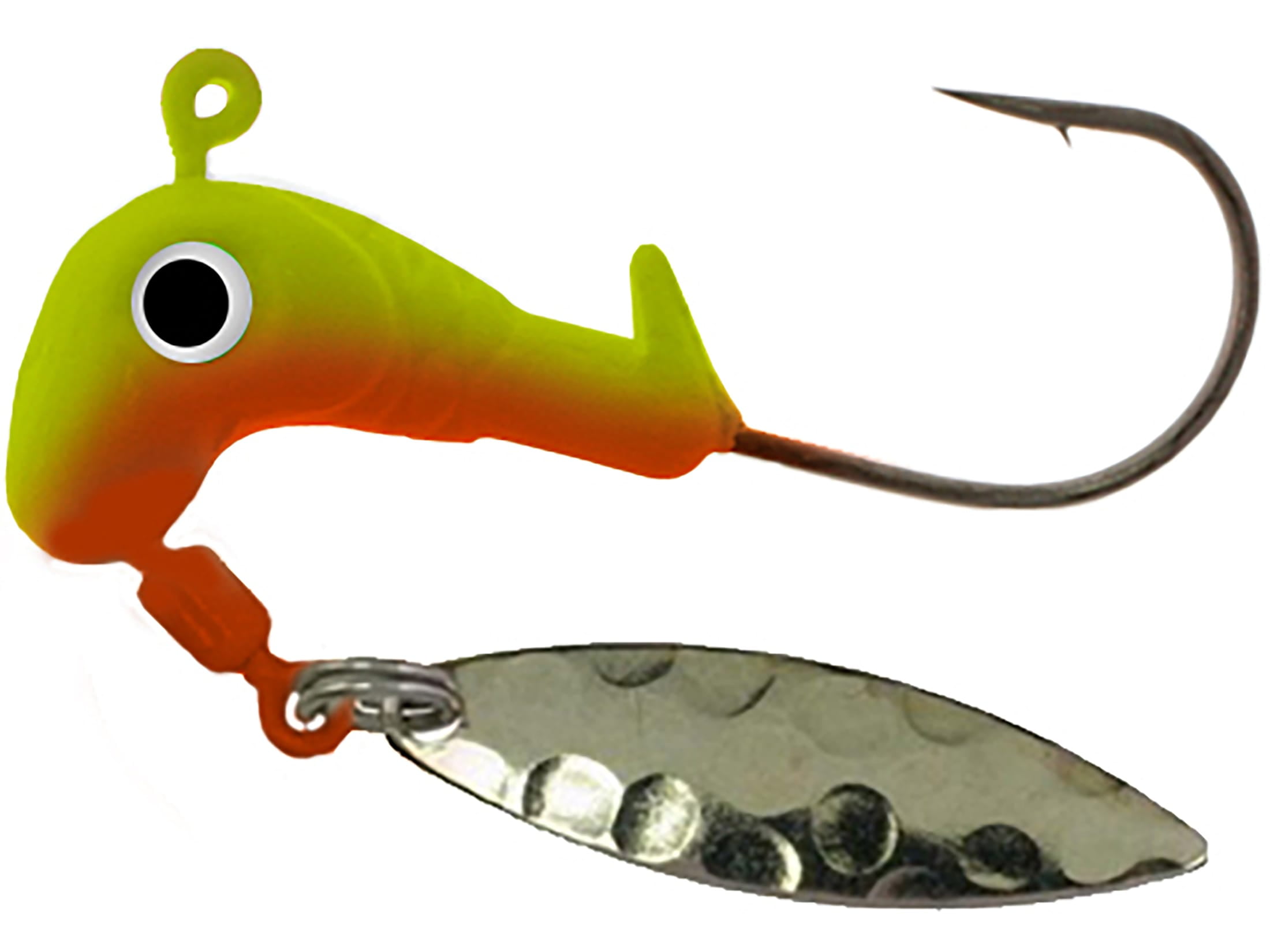 Road Runner Barbed Glow Head 1/8oz Underspin Jighead Bubble Gum ...