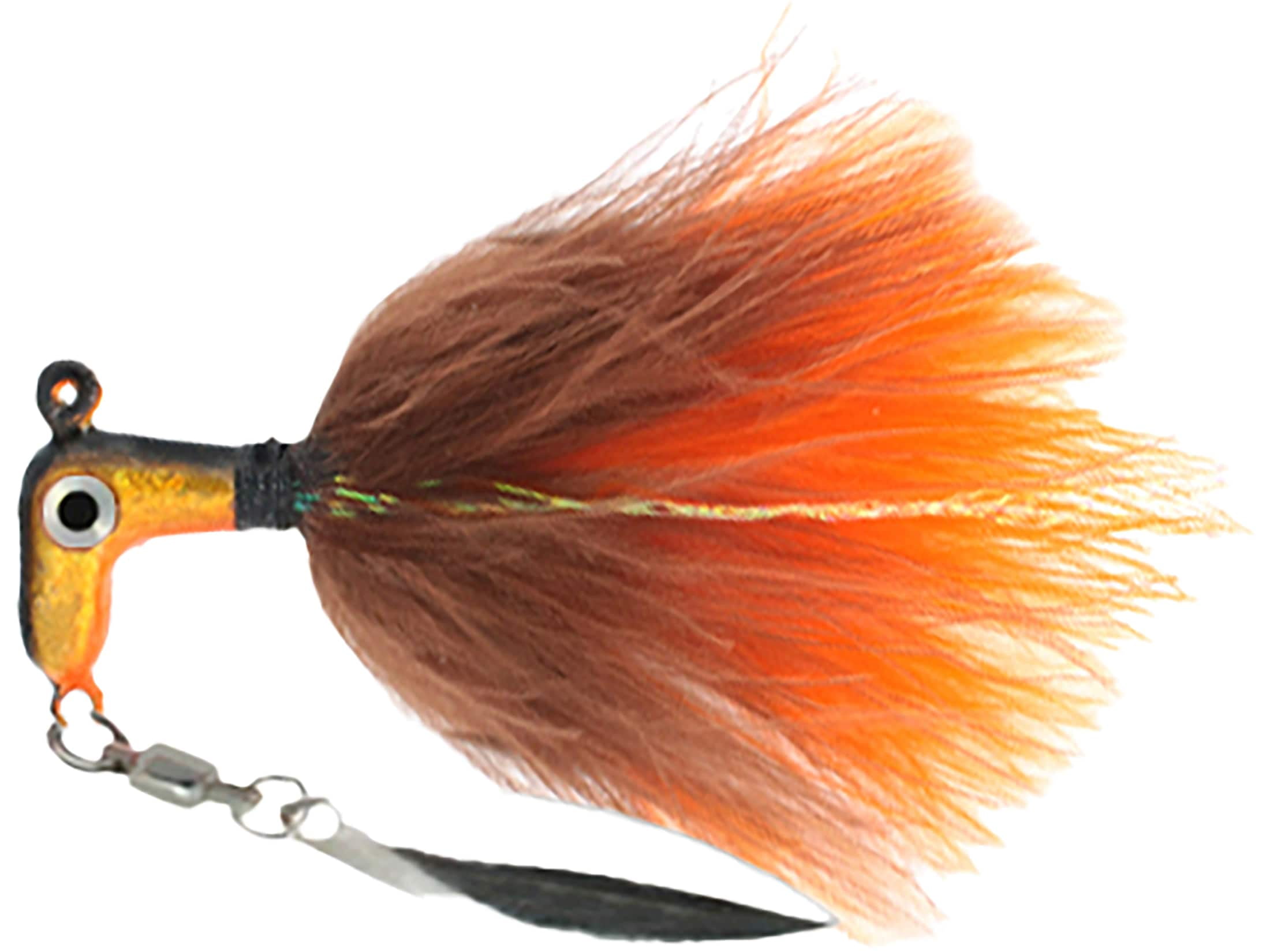 Road Runner Marabou Pro Underspin Jig Golden Craw 1/16 oz - Walmart.com