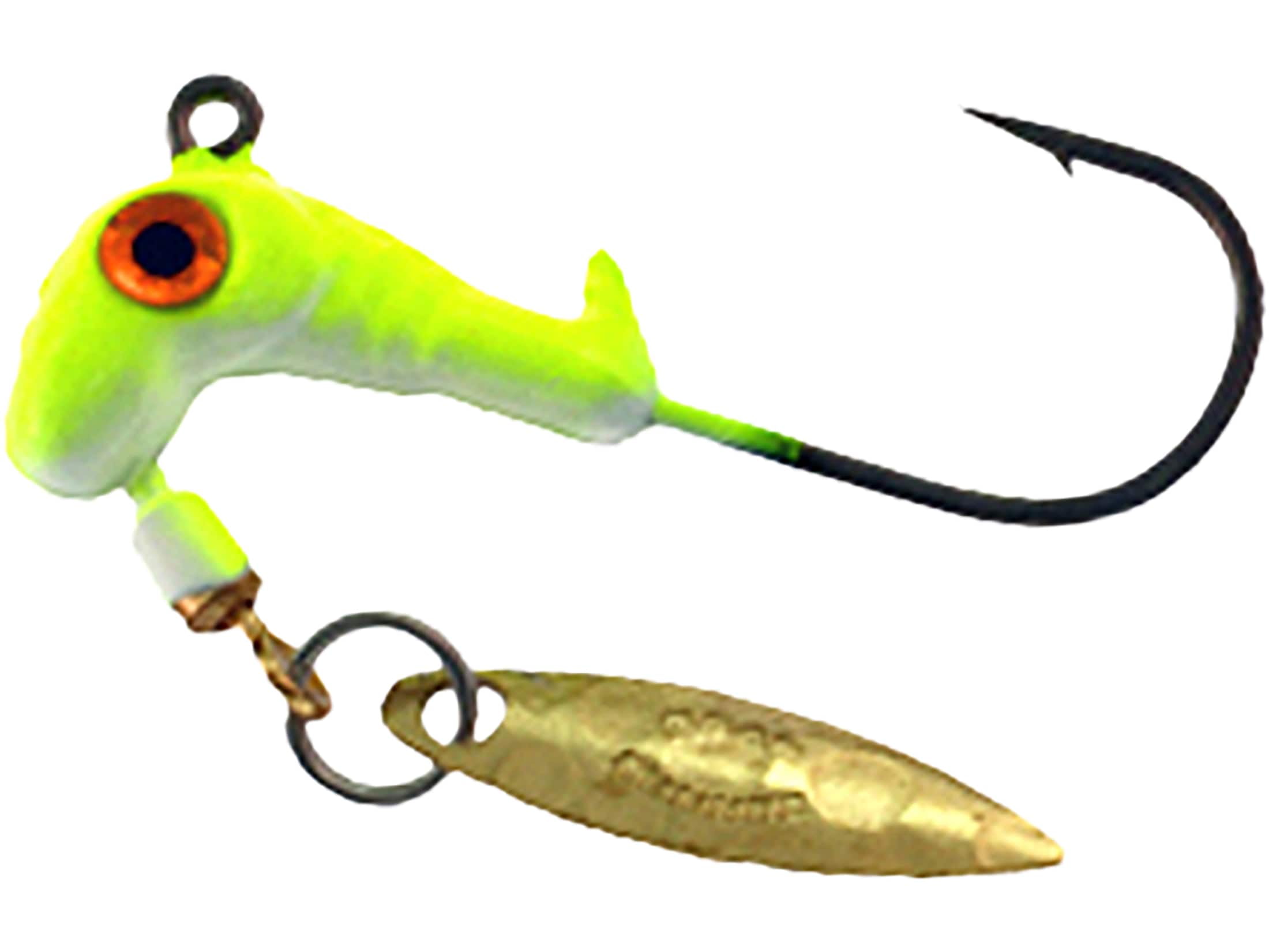 Road Runner Pro 2.0 Head 1/16oz Underspin Jighead Chartreuse Shad ...