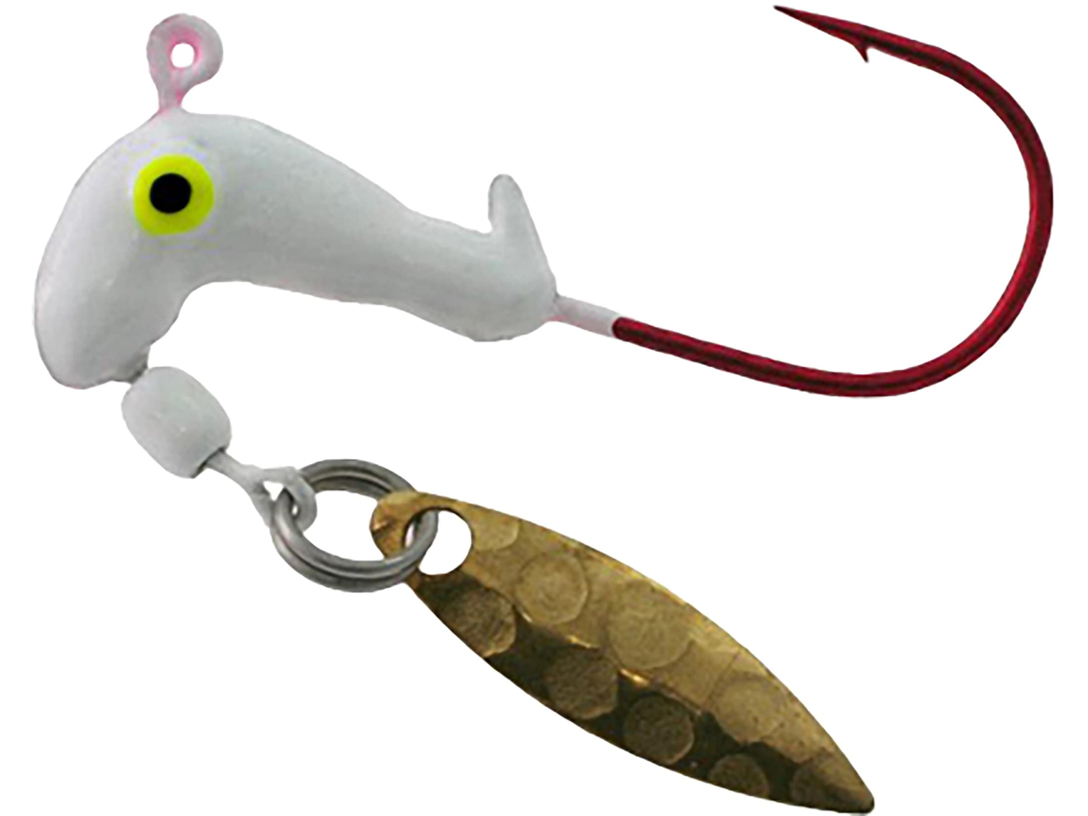 Road Runner Pro Series Head 1/8oz Underspin Jighead White 10PK ...
