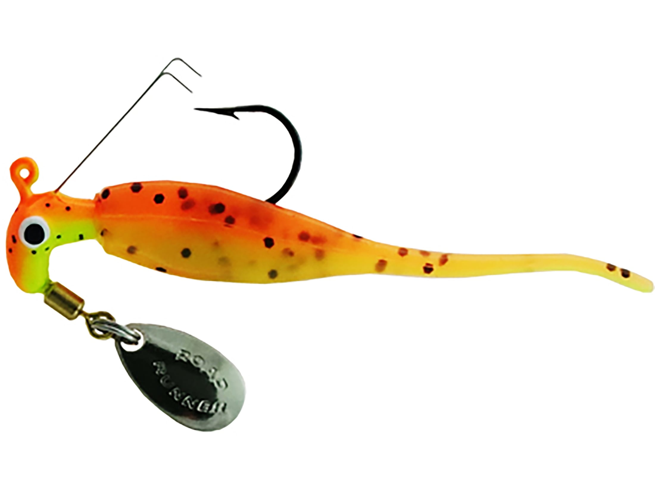 Road Runner Slab Runner Weedless Underspin with Baby Shad Jig Cajun ...