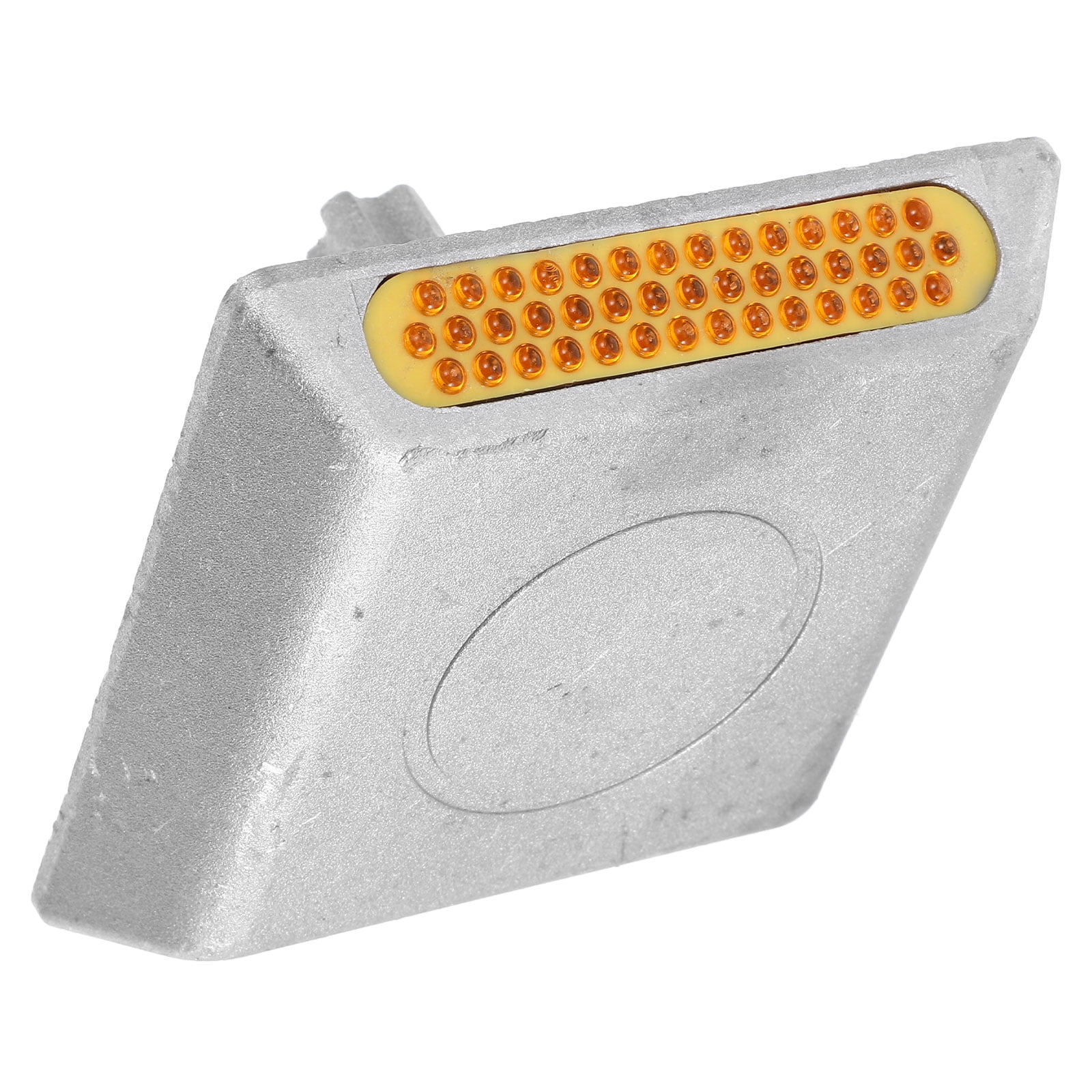 Road Sign Cast Aluminum All-aluminum Reflector Stud Signs Night Yellow ...