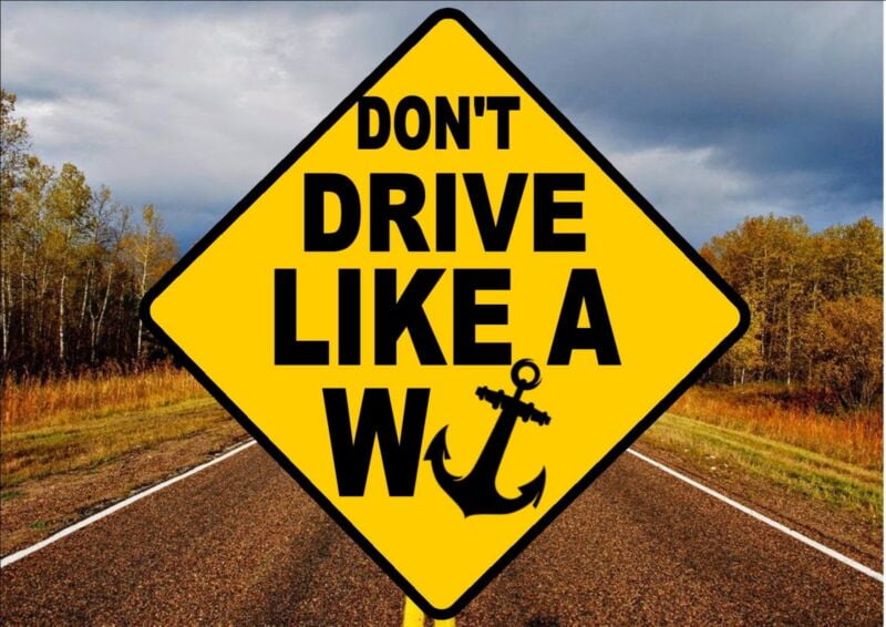 Road Sign Funny Novelty Road Sign Street Sign Joke Rude Road Sign Size ...