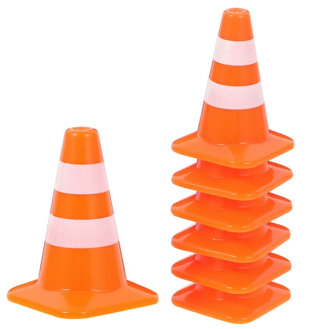 Road Sign Kids Toys Miniature Cone Traffic Cones Signs Roadblock ...