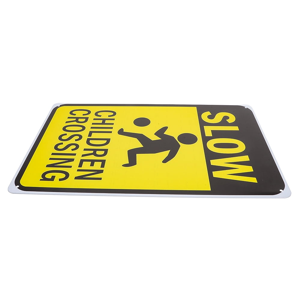 Children Crossing Safety Sign for Street High Visibility Road Sign Kids ...