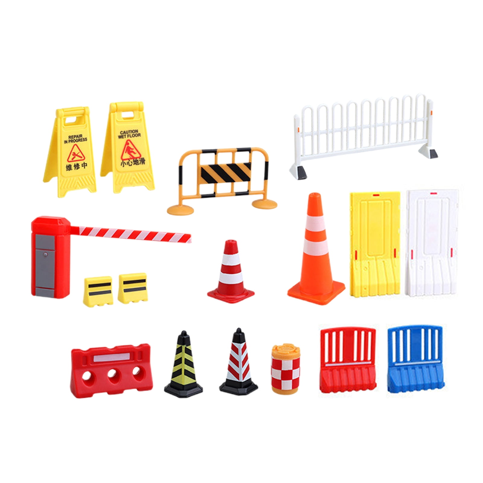 Road Sign Toy | Road Signs for Kids Play Traffic Toys | 17x Traffic ...