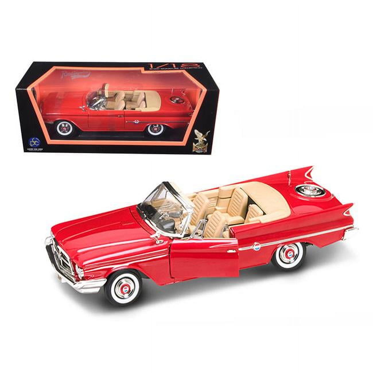 Road Signature 92748r 1 by 18 1960 Chrysler 300F Diecast Car, Red ...