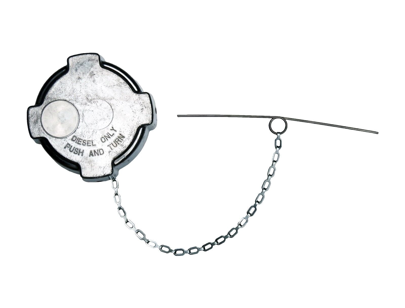 Road Superior 1/4 Turn Non-Locking Aluminum Diesel Fuel Cap for ...