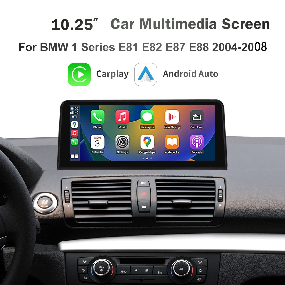 Road Top For BMW CCC E81 E82 E87 E88 10.25' Wireless CarPlay ...