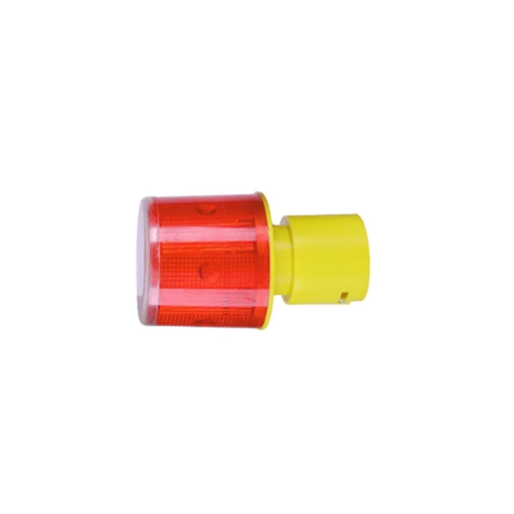 Road Traffic Barrier Signal Warning Light Solar Powered Safety Flashing ...