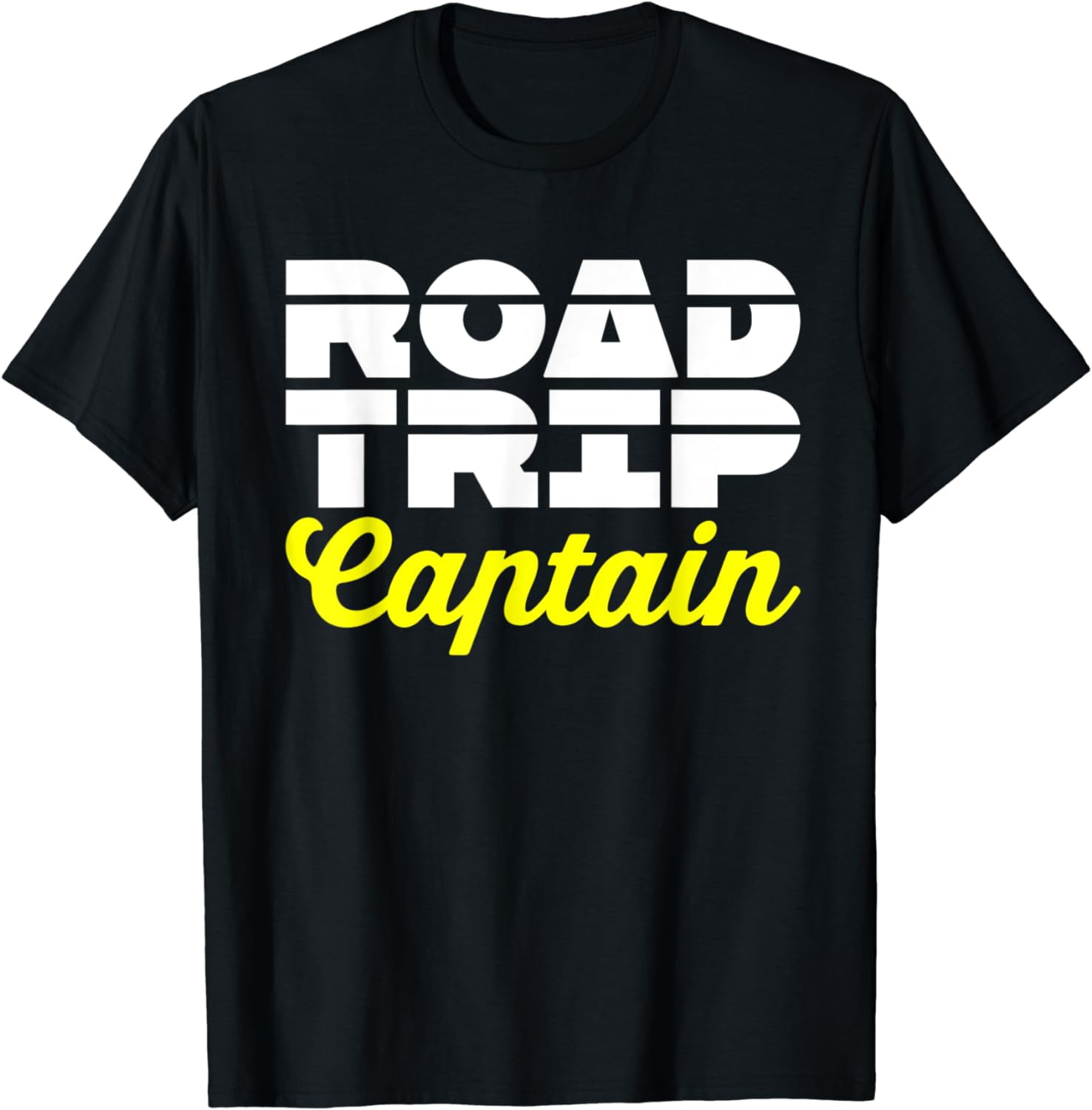 Road Trip Captain Outdoor RV Camping Group Summer Travel T-Shirt ...
