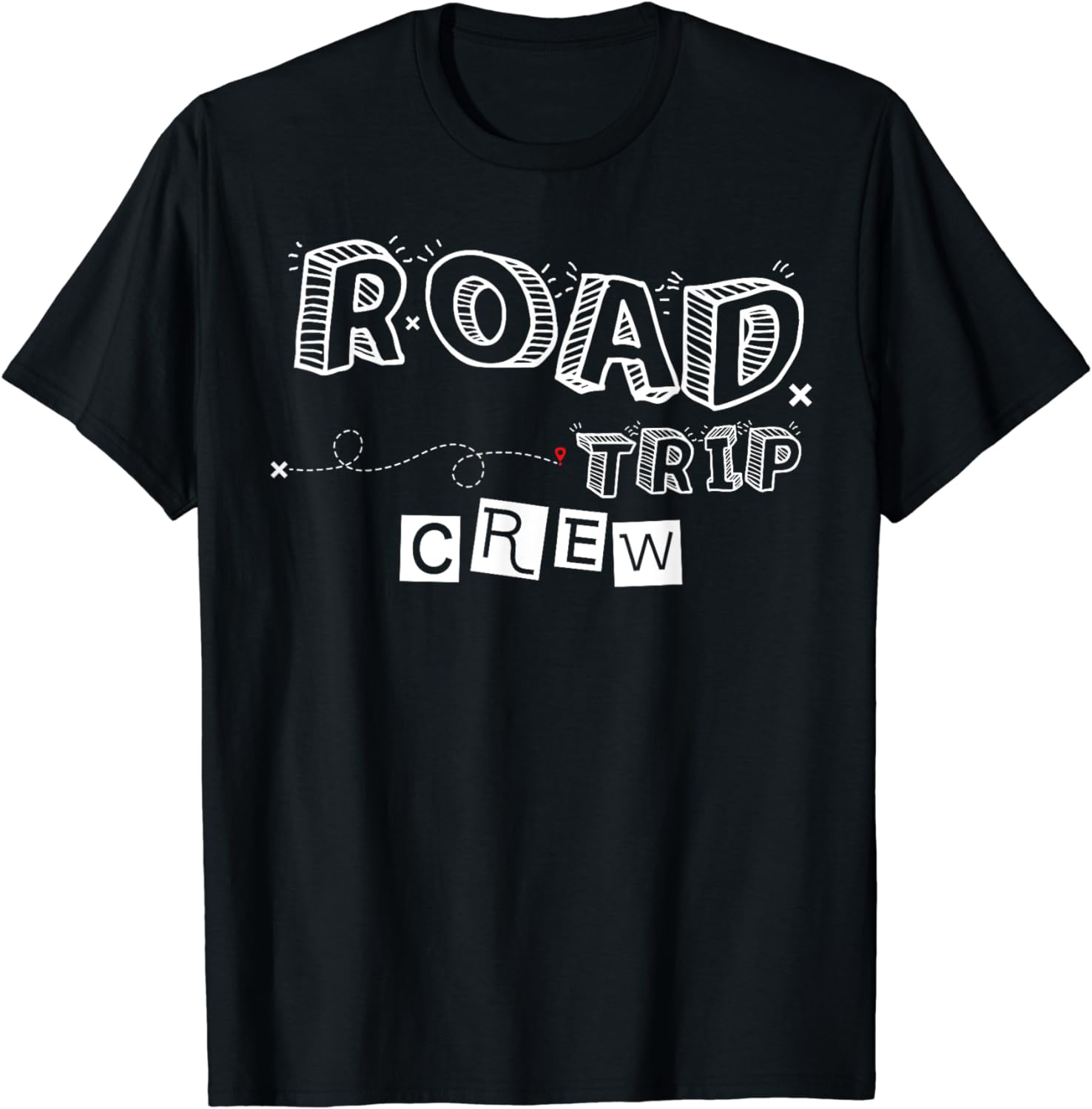 Road Trip Crew 2024 Family Reunion Summer Vacation Matching T-Shirt ...