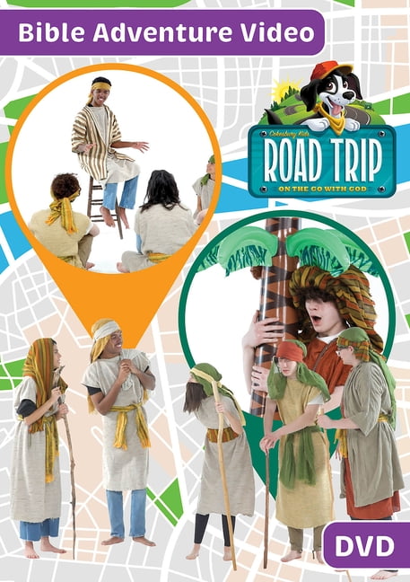 Vbs 2025 Road Trip Bible Adventure Video DVD/CD-ROM: On the Go with God, (Paperback) - Walmart.com