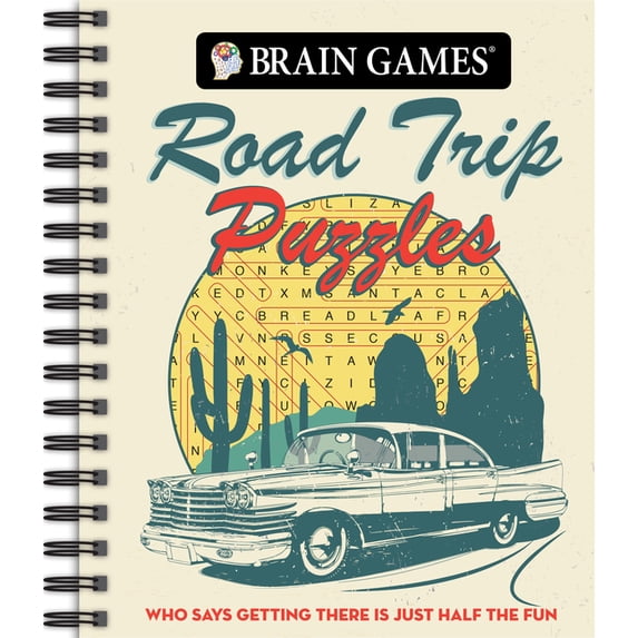 Road Trip Puzzles: Who Says Getting There Is Just Half the Fun (Spiral ...