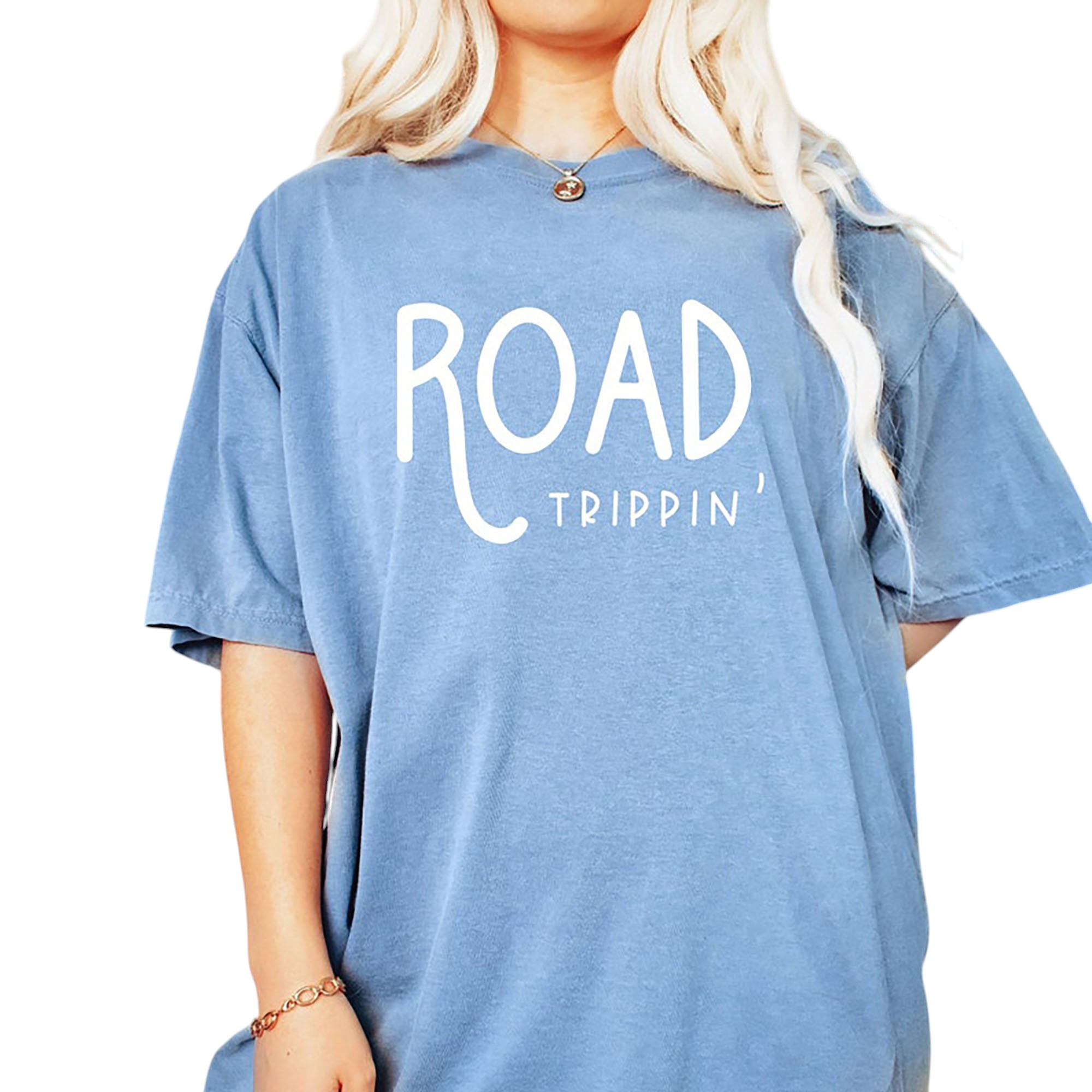 Road Trippin' Retro Unisex Classic 2D T-Shirt - Vintage Van Life Girls ...
