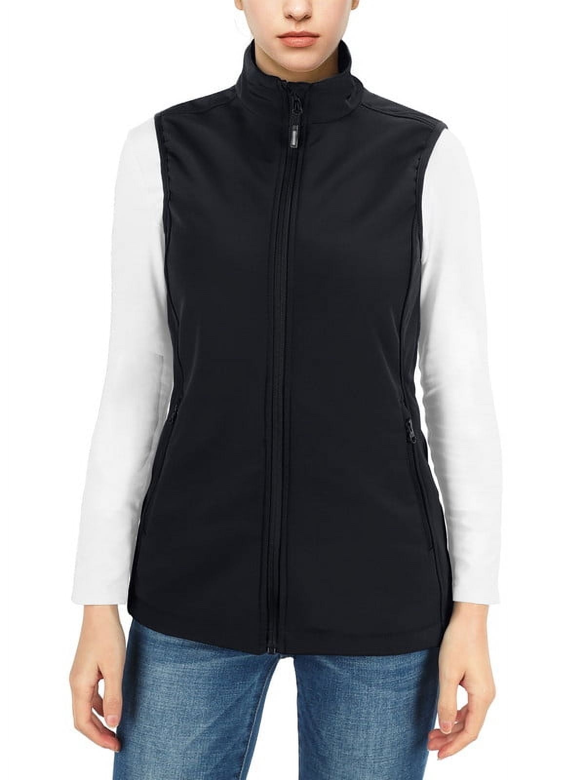 Off Road Ventures Women’s Fleece Softshell Vests Lightweight Outerwear ...