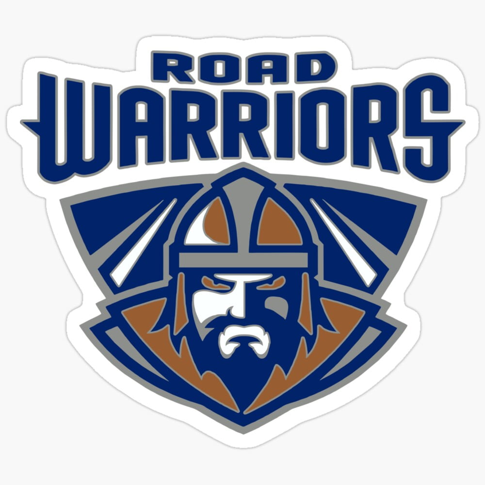 Road Warriors Sports Logo Sticker Phone Decal Water Bottle Stickers Car ...