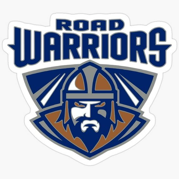 Road Warriors Sports Logo Sticker Phone Decal Water Bottle Stickers Car ...