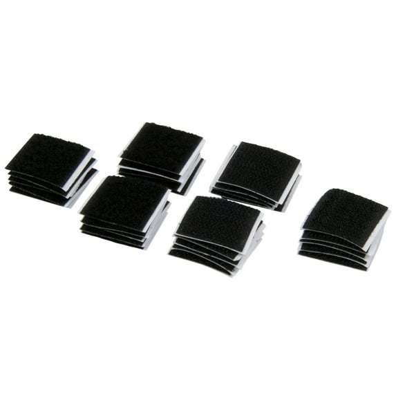 RoadPro 1 x 1 Hook n' Loop Self Adhesive Tape 15-Pack Hook n' Loop Tape ...
