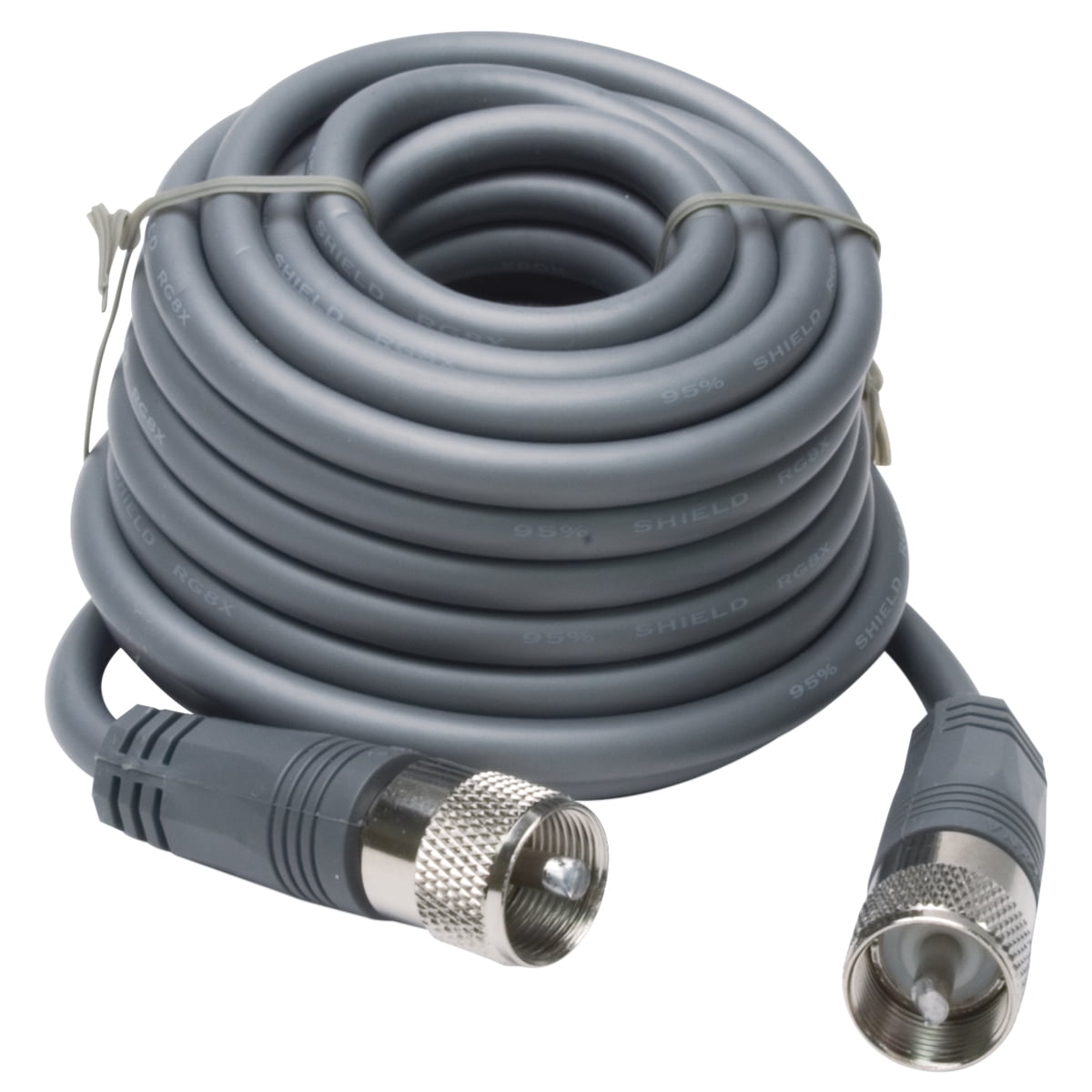 RoadPro 18' MINI8 GRAY PL-259 TO PL-259 - Walmart.com